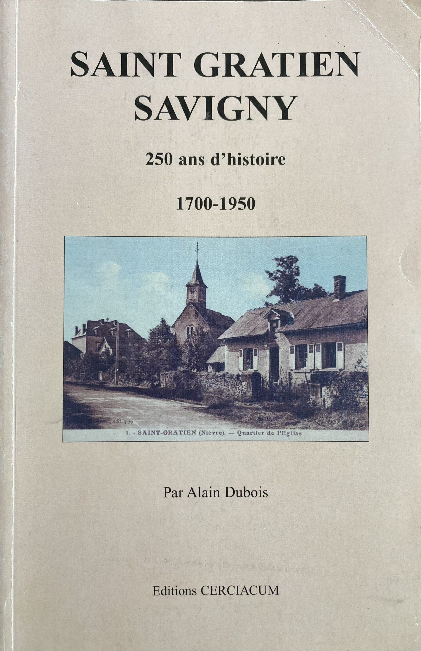On a lu : Saint Gratien Savigny, 250 ans d’histoire – Le Cercle de ...